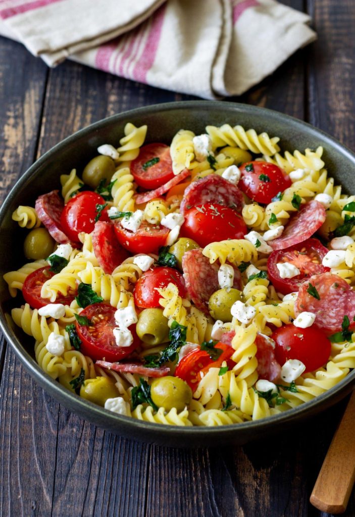 Italian Pasta Salad Recipe DishPulse